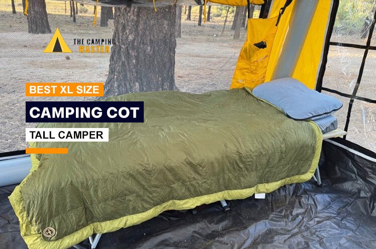 Best XL Camping Cot — for Tall Campers (2026)